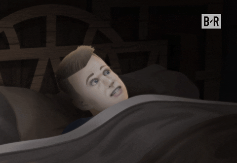 Scared In Bed GIFs - Get the best GIF on GIPHY