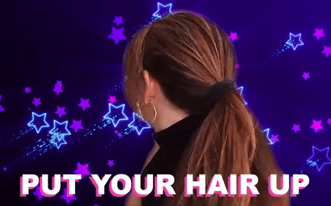 Hair-up GIFs - Get the best GIF on GIPHY