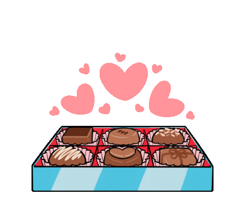 14 February Love Sticker by Ai and Aiko for iOS & Android | GIPHY