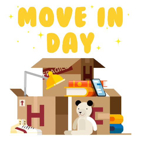 Boxes Moving Sticker by Harvard University for iOS & Android | GIPHY