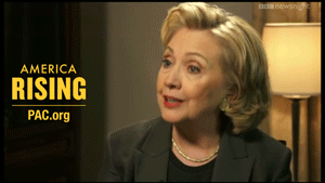Hillary Clinton GIF by America Rising PAC - Find & Share on GIPHY