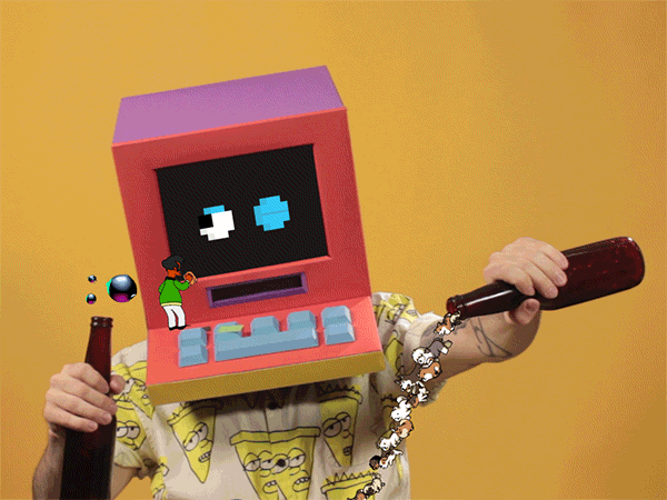 beer, celebrate, birthday, birthday bot – GIF