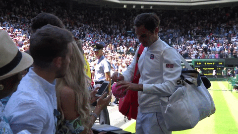 Roger Federer Tennis GIF by Wimbledon - Find & Share on GIPHY