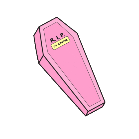 Pink Death Sticker by doña batata for iOS & Android | GIPHY