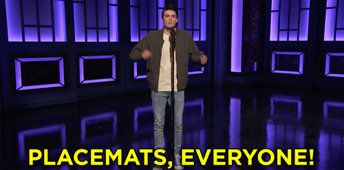 Placemats Everyone GIFs - Get the best GIF on GIPHY