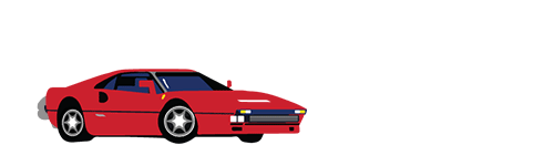 Red Car Sticker by OpeningCeremony for iOS & Android | GIPHY