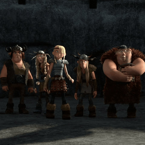 Shocked Dragons GIF by How To Train Your Dragon - Find & Share on GIPHY