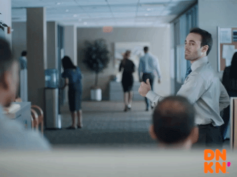 Work Running GIF by Dunkin’ Donuts - Find & Share on GIPHY