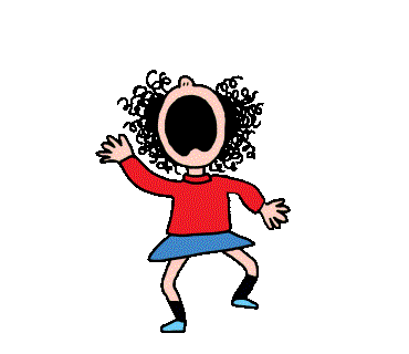 Tracy Beaker Feet Stomp Sticker by Penguin Books UK for iOS & Android ...