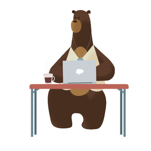 Working Work From Home Sticker by Salesforce for iOS & Android | GIPHY