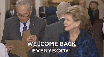 The Senate Is Back In Session. Here's What's on the Agenda. by GIPHY ...