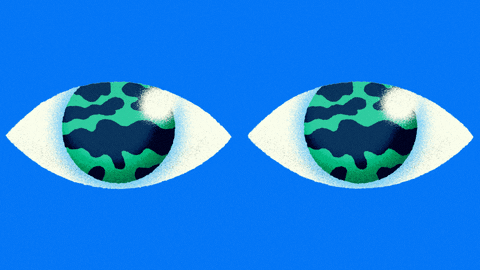 Eyes Watching GIF by Jef Caine - Find & Share on GIPHY