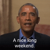 Three-day-weekends GIFs - Get the best GIF on GIPHY