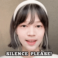 Silence Animated Gif