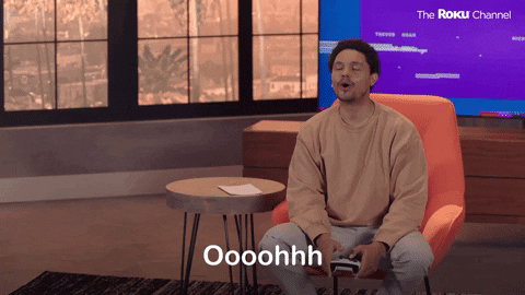 Happy Video Game GIF by The Roku Channel - Find & Share on GIPHY