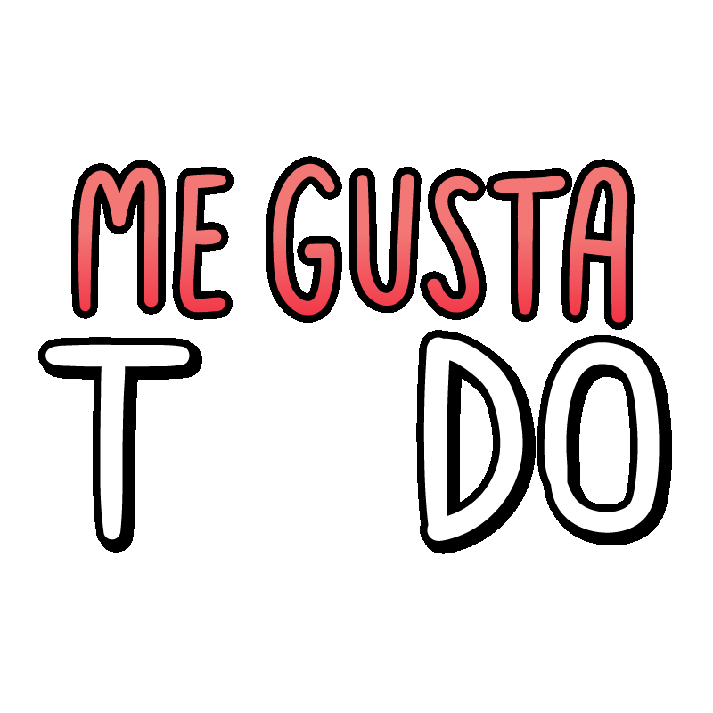 Me Gusta Spanish Sticker by needumee for iOS & Android | GIPHY