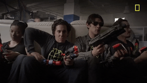 Season 1 Nerf Guns GIF by National Geographic Channel - Find & Share on ...
