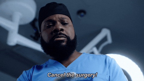 Cancel The Surgery GIFs - Find & Share on GIPHY