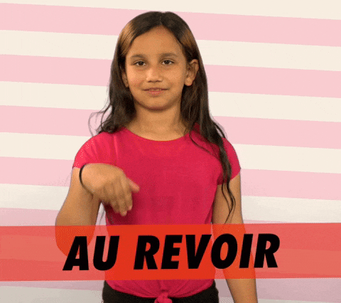 French Goodbye GIF by GIPHY Studios Originals - Find & Share on GIPHY