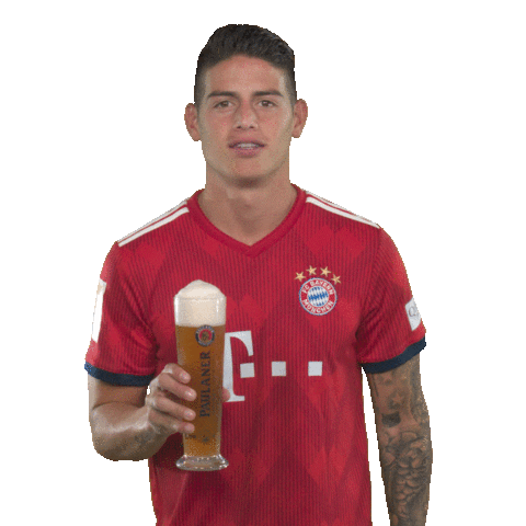 James Rodriguez Football Sticker by FC Bayern Munich for iOS & Android ...