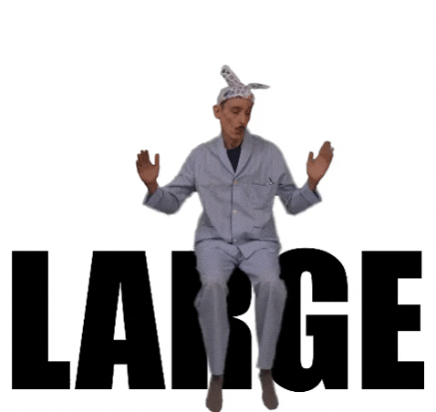 Size Xl GIF by Hidrogenesse - Find & Share on GIPHY