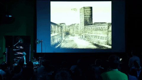 Plane In Building GIFs - Get the best GIF on GIPHY