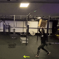 Crossfit Overhead Lunges
