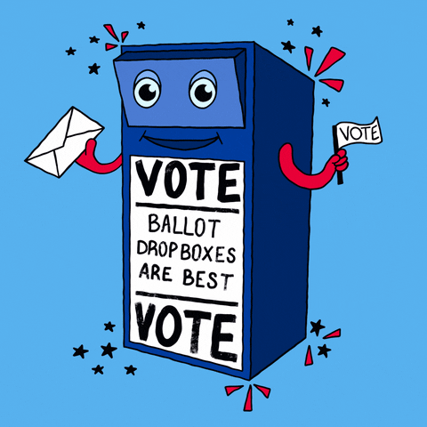 Ballot Drop Boxes Are The Best GIFs - Get the best GIF on GIPHY