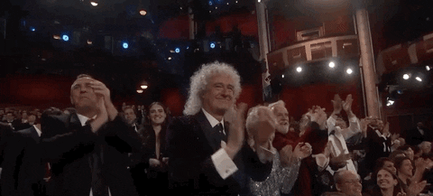 Queen Applause GIF by The Academy Awards - Find & Share on GIPHY