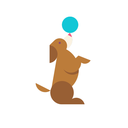 Ball Fetch Sticker by World’s Most Amazing Dog for iOS & Android | GIPHY