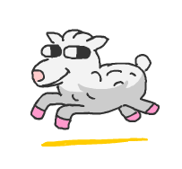 Sheep Lamb Sticker by yavuz ozturk for iOS & Android | GIPHY