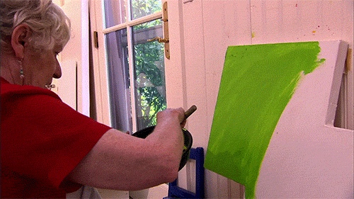 Contemporary Art Painting GIF by Art21 - Find & Share on GIPHY
