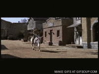 Blazing Saddles Fight Gif