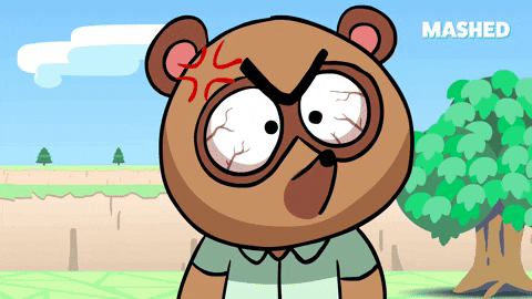 Angry Animal Crossing GIF by Mashed - Find & Share on GIPHY