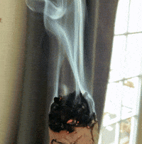 Burning Sage Gif