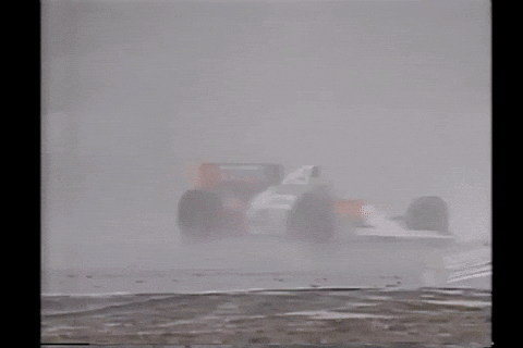 Ayrton Senna Crash Gif