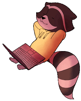 Official Chillhop Raccoon by Chillhop Music | GIPHY