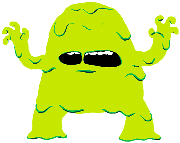 Animation Monster Sticker by Eric Foster for iOS & Android | GIPHY