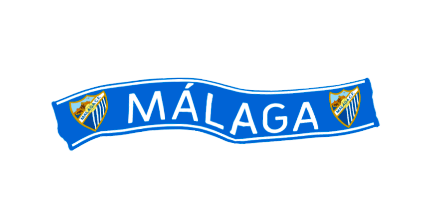 Malaga Club De Futbol Football Sticker for iOS & Android | GIPHY