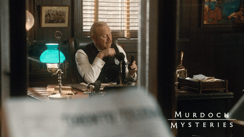 Murdoch Mysteries Vintage GIF - Find & Share on GIPHY
