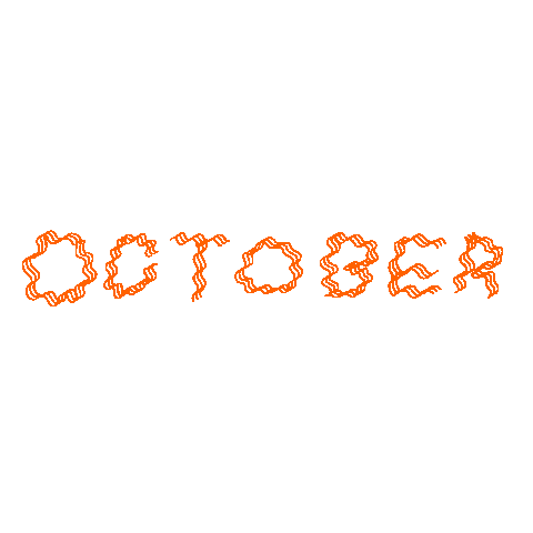October Sticker by megan motown for iOS & Android | GIPHY