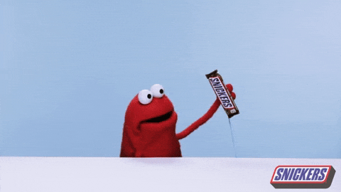 Snickers Satisfies Gif