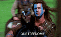 Braveheart Freedom Yell