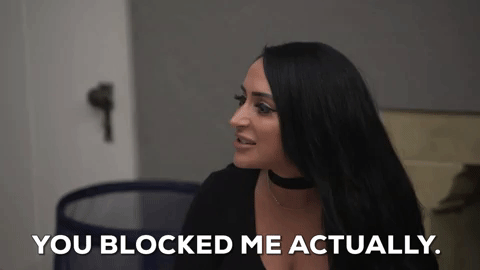 Blocked-me GIFs - Get the best GIF on GIPHY
