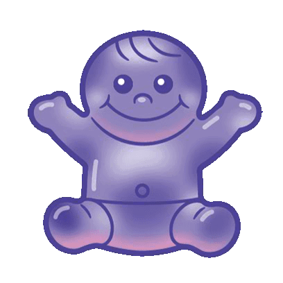Happy Jelly Baby Sticker by heehee.m for iOS & Android | GIPHY