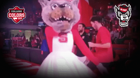 College Sports Dancing GIF by College Colors Day - Find & Share on GIPHY