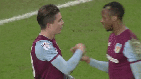 Football Hug GIF by Aston Villa FC - Find & Share on GIPHY