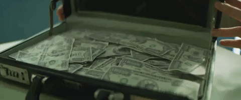 Money Briefcase GIF by Ultra Records - Find & Share on GIPHY