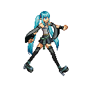 Hatsune Miku Sprite Sticker for iOS & Android | GIPHY