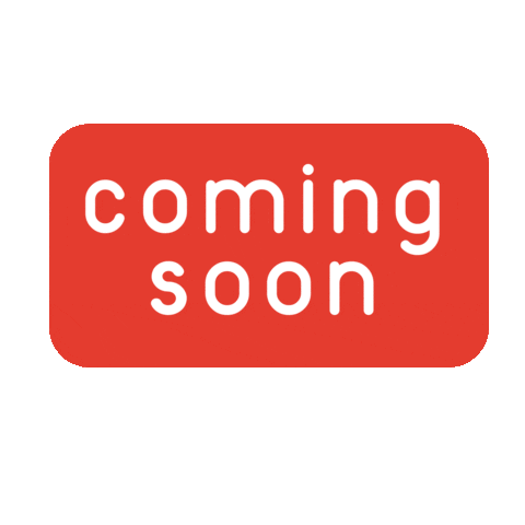 Coming Soon Sign Sticker by Pizza SQRD for iOS & Android | GIPHY